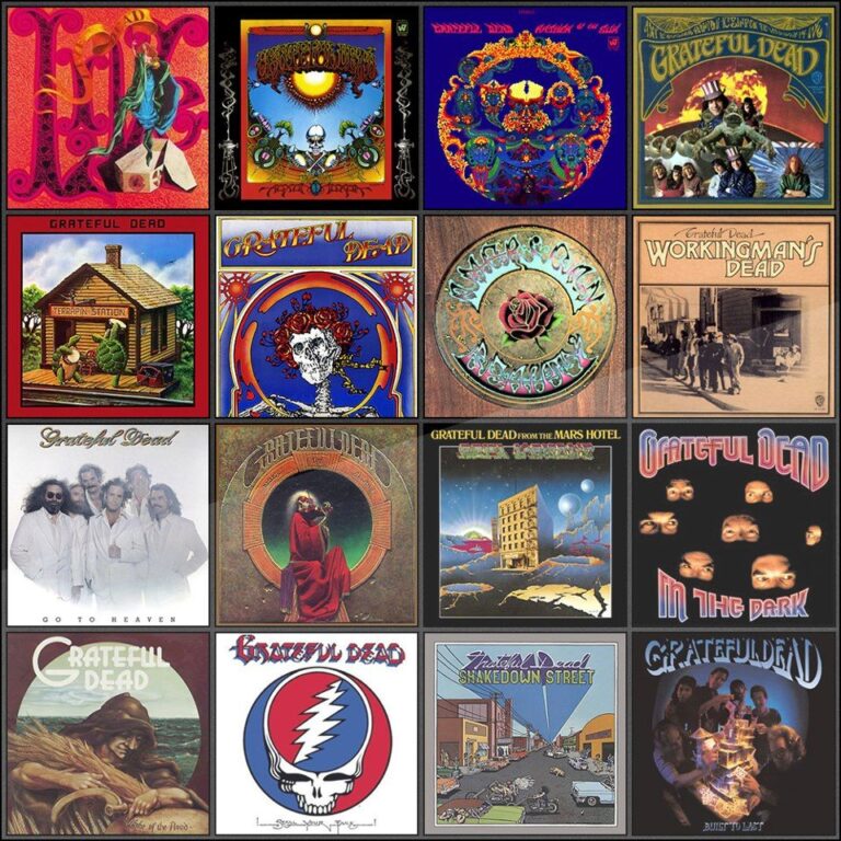A Guide to Grateful Dead Album Covers – Extra Chill